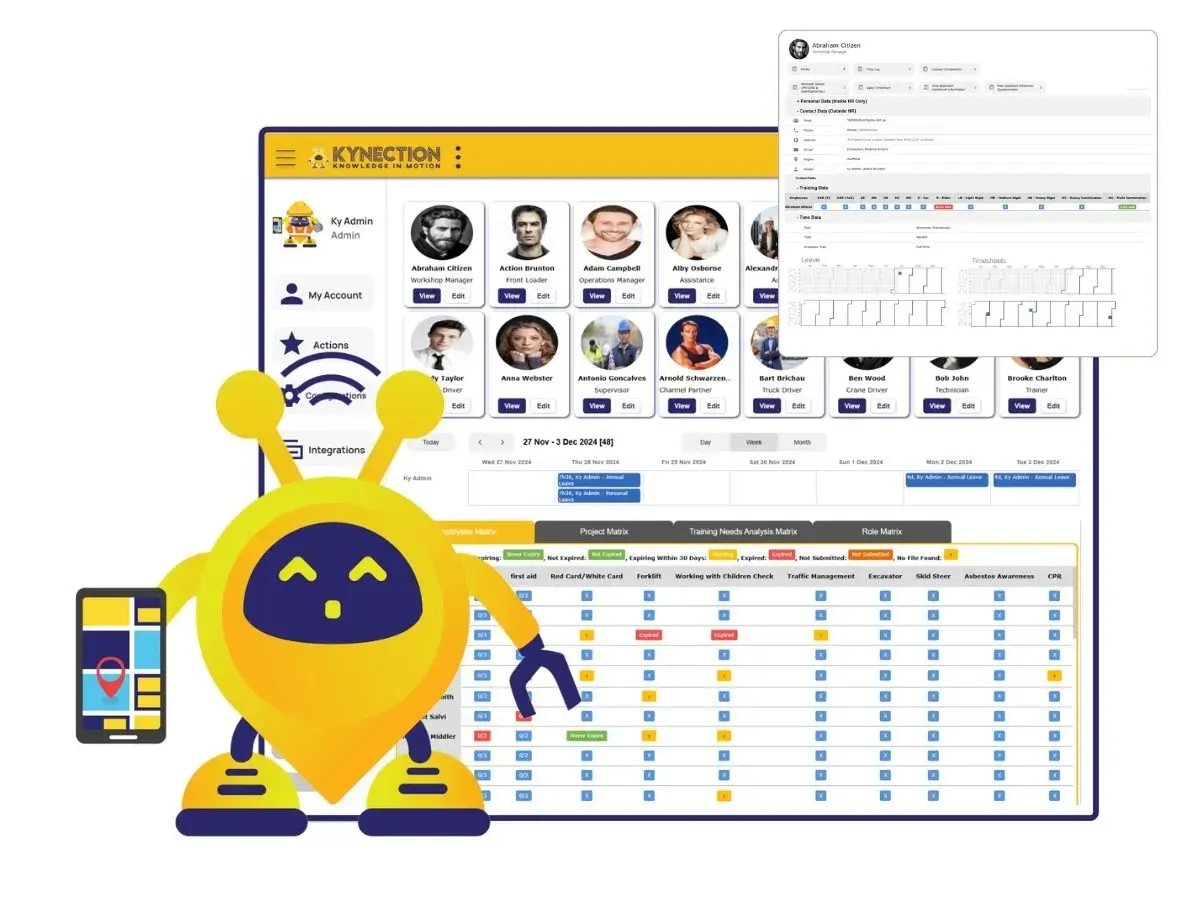 Kynection Workforce Management Software | Endeavour NZ